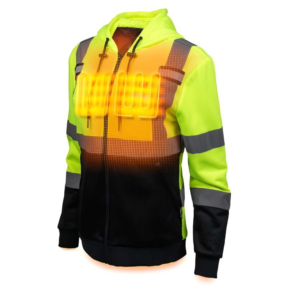 Custom Hi Vis Winter Jackets Manufacturer OEM Safety Gear
